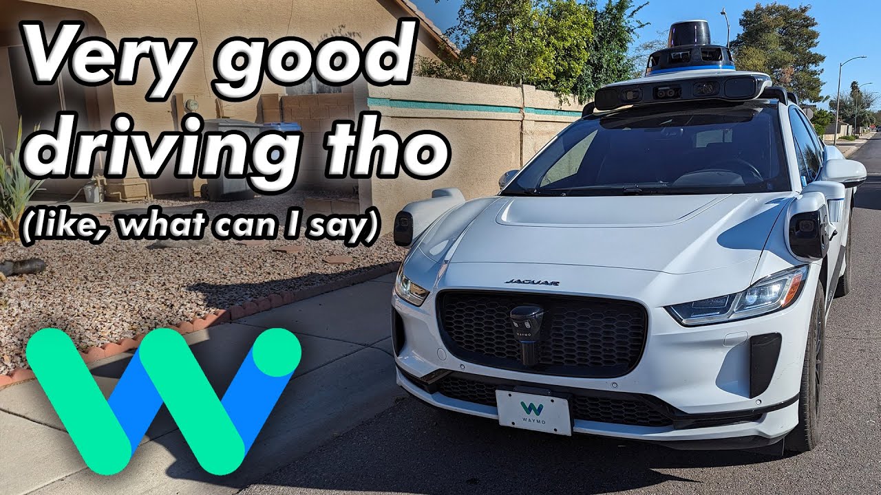Waymo driverless car: almost nothing happens! | JJRicks Rides With ...