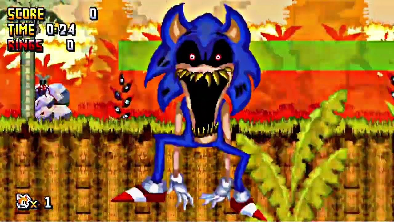 Sonic exe one more time gameplay - YouTube