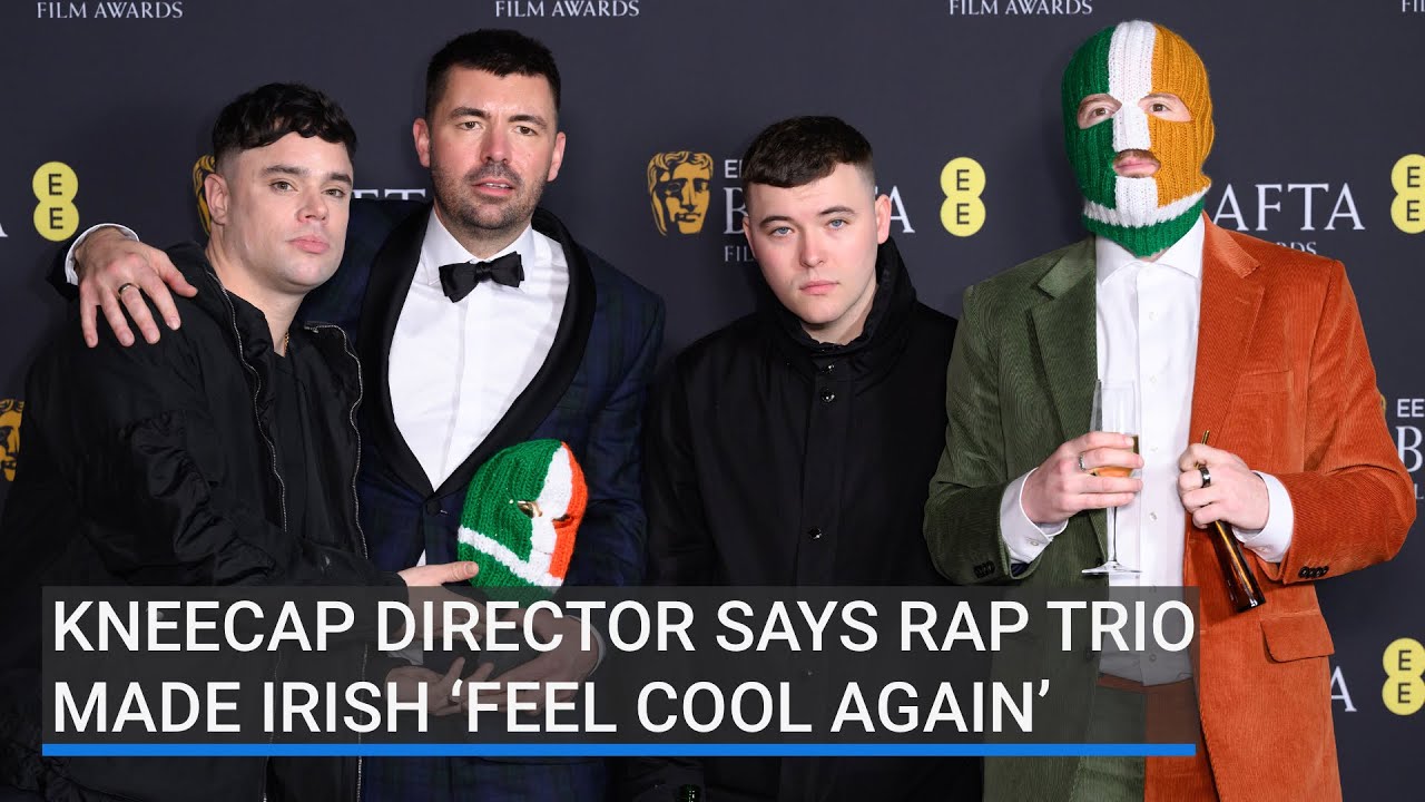 Kneecap director says rap trio made Irish ‘feel cool again’ - YouTube