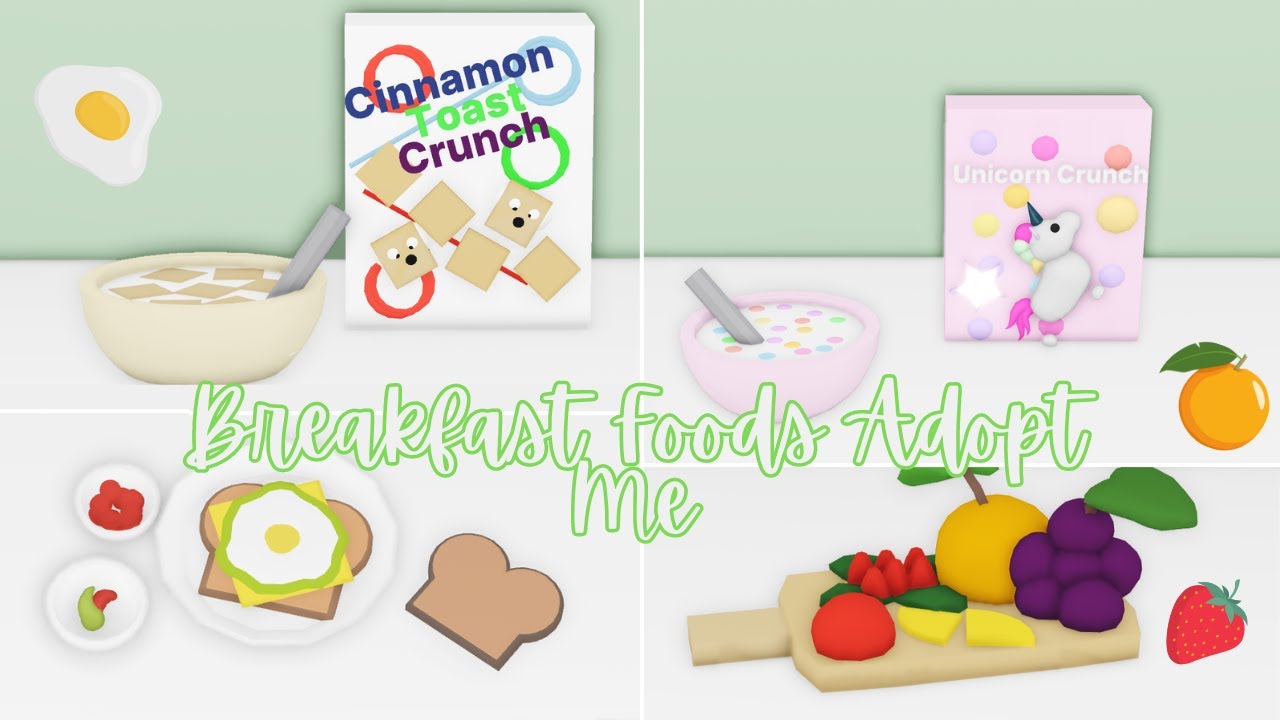 Breakfast Food Hacks 🍞🍳 | Roblox Adopt Me break - YouTube