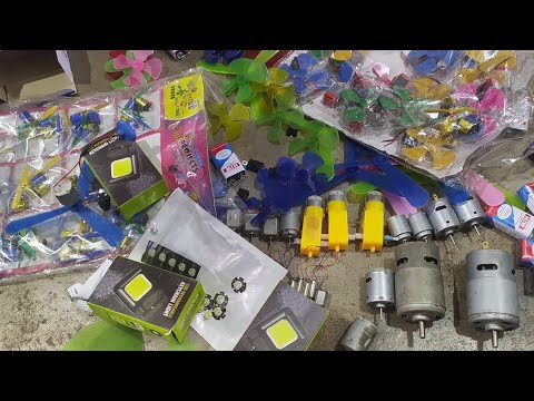 project saman unboxing #Dc motor #light#tabel lights #project saman ...