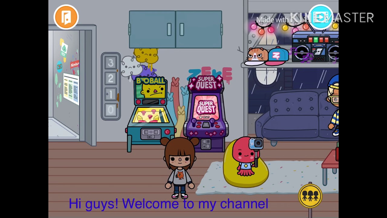 Tour of the activity house | Toca life world - YouTube