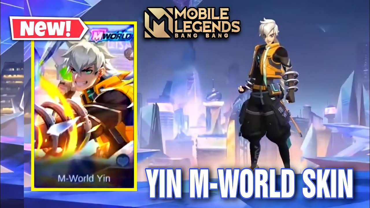 NEW YIN M-WORLD SKIN | YIN 515 E PARTY | YIN NEW SKIN | MLBB NEW SKIN ...