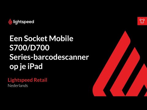 Een Socket Mobile S700/D700 Series-barcodescanner op je iPad - YouTube