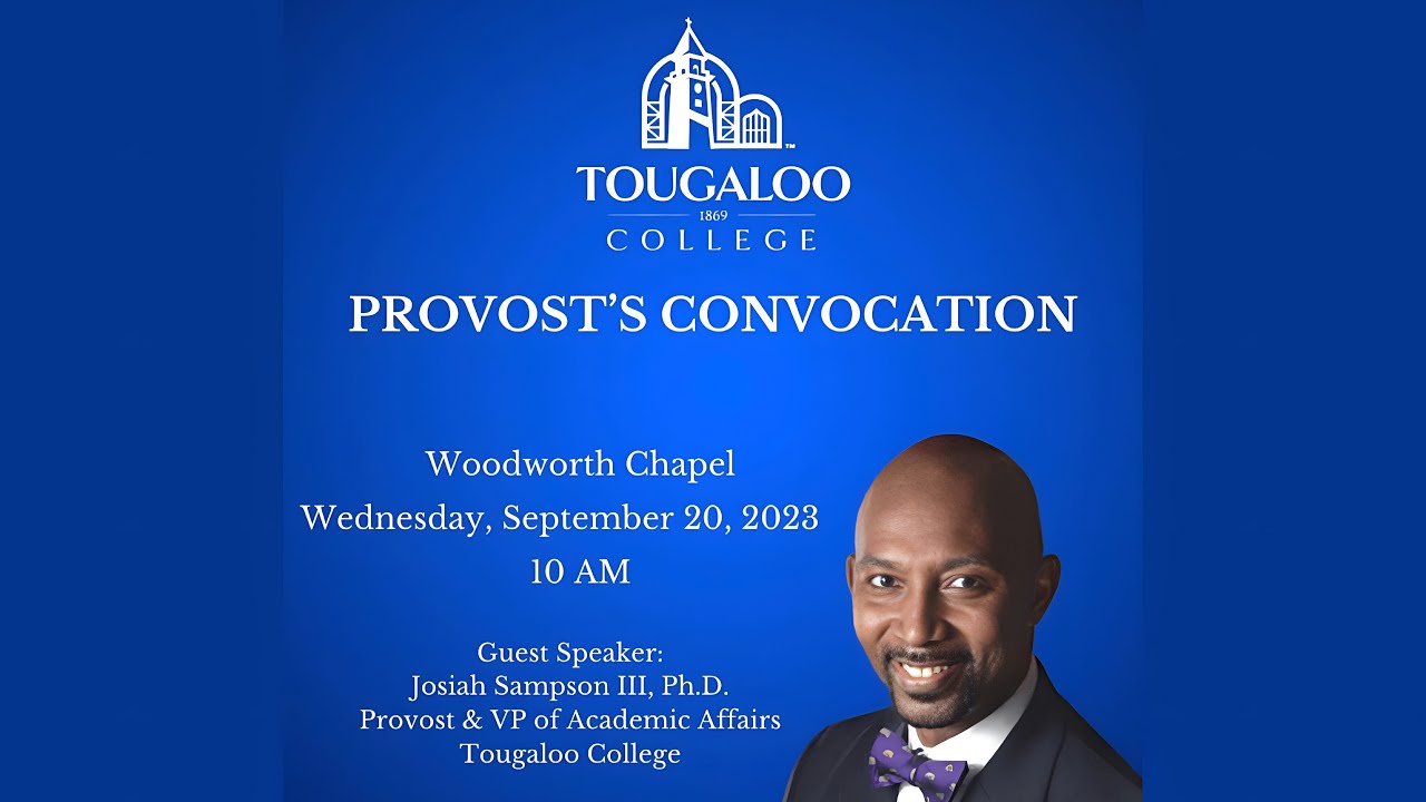 LINZSEY LYLE WELCOMES TOUGALOO COLLEGE PROVOST & VP OF ACADEMIC AFFAIRS ...