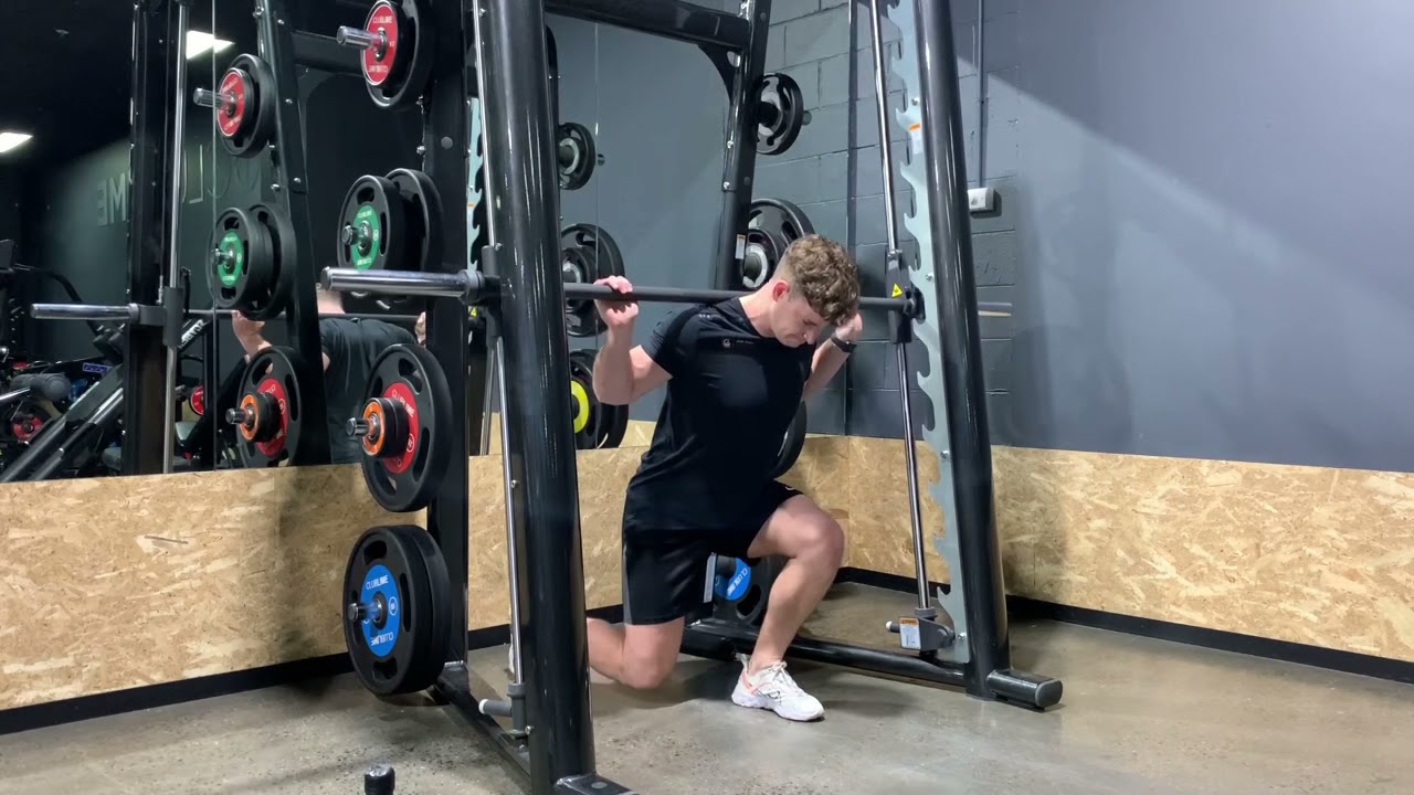 Exercise Tutorial - Smith Machine Split Squat - YouTube