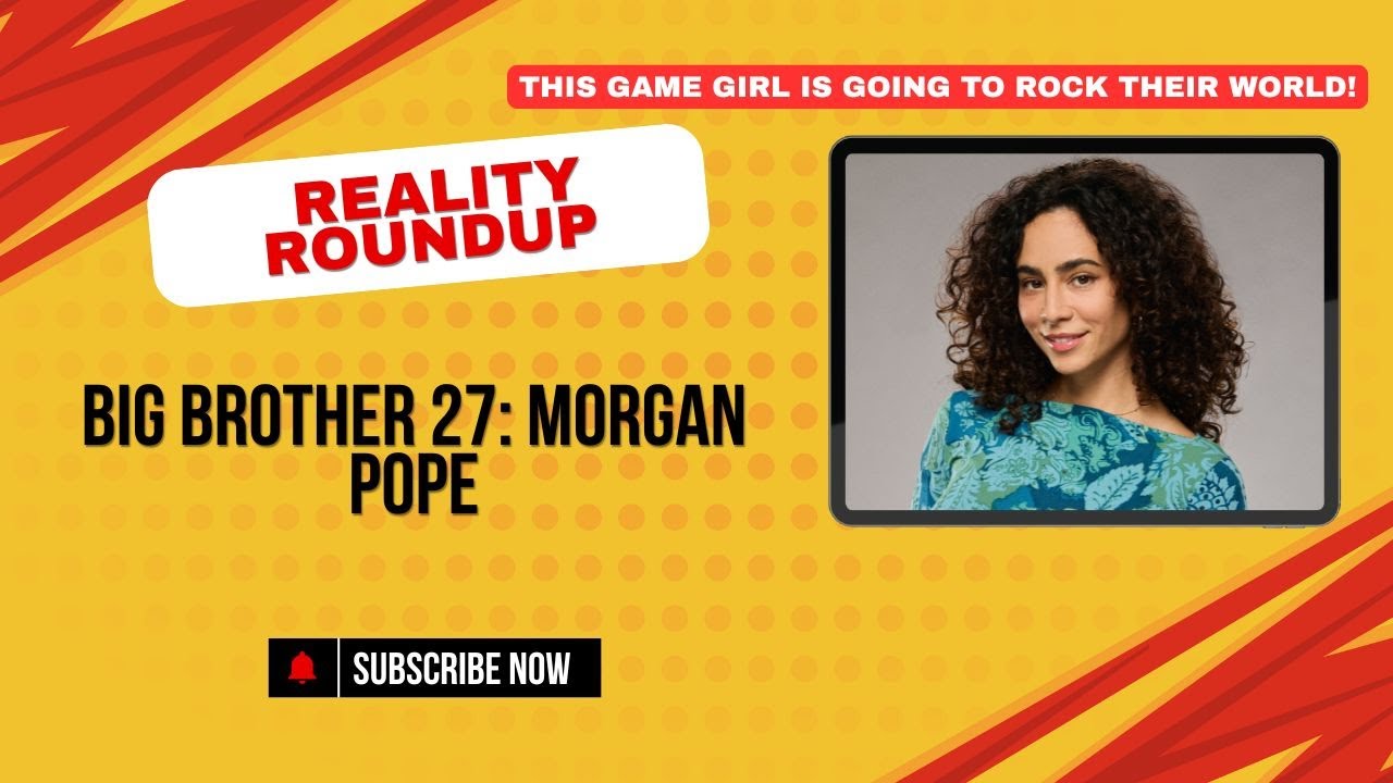 Morgan Pope Big Brother 27 Preseason Interview - YouTube