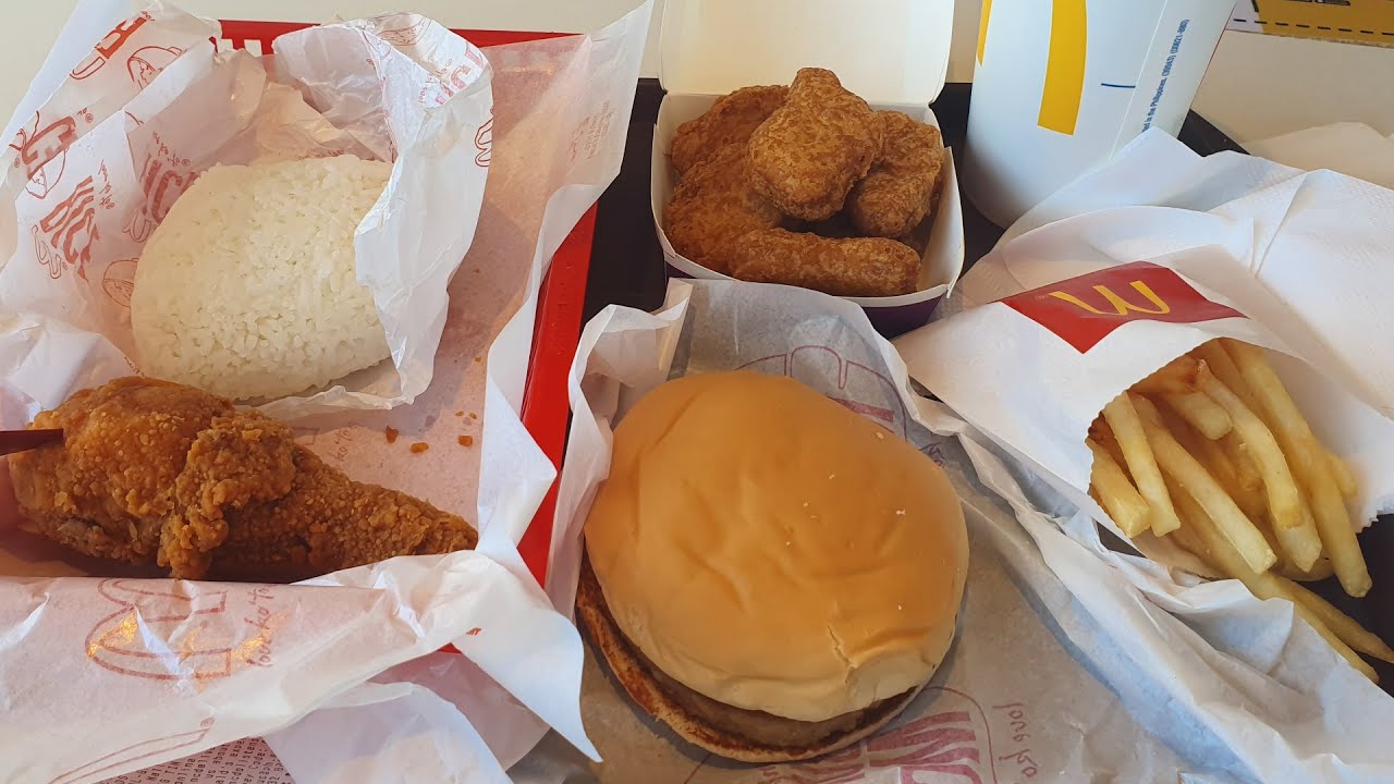 Philippines McDonald's - Fried Chicken with Rice & Gravey ...