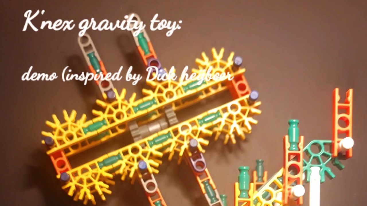 K'nex gravity toy: [demo (inspired by Dick heijboer)] - YouTube