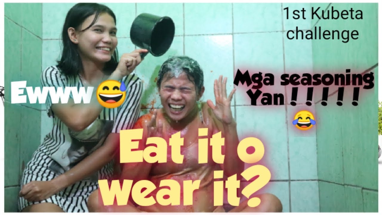 Eat it or wear it challenge..!!! By jecay cudal - YouTube