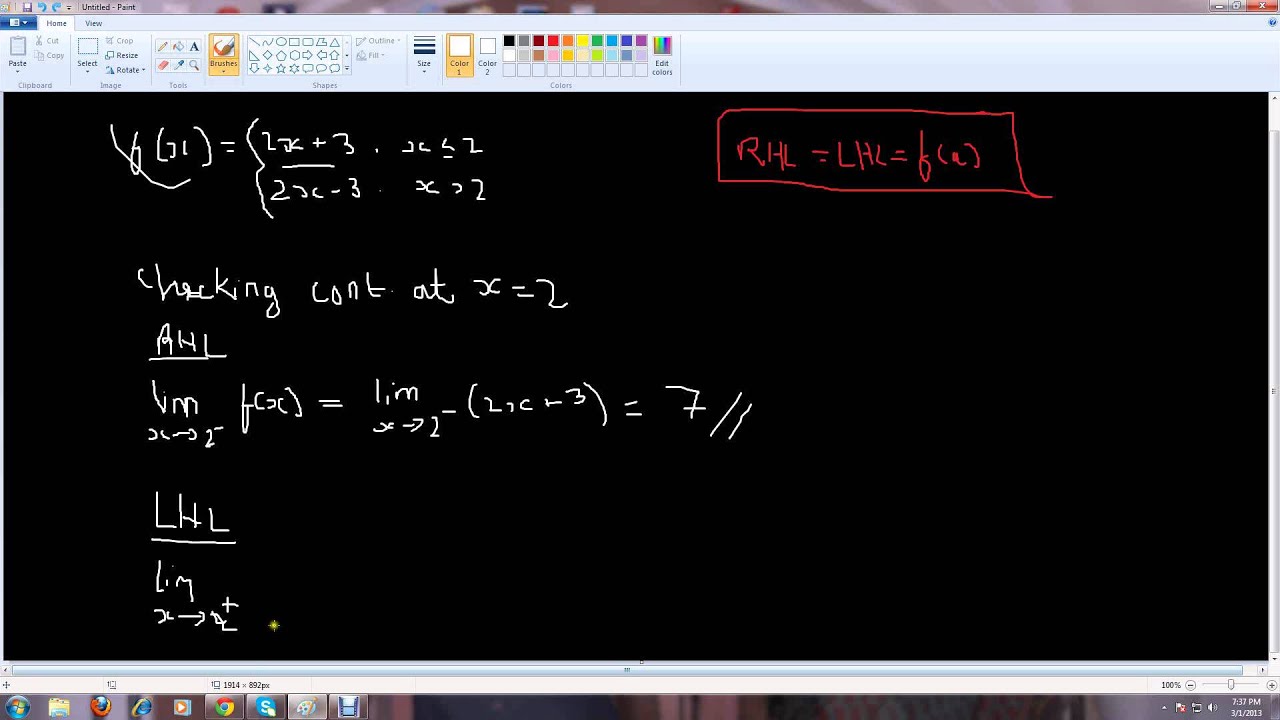 Finding the points of discontinuity - YouTube