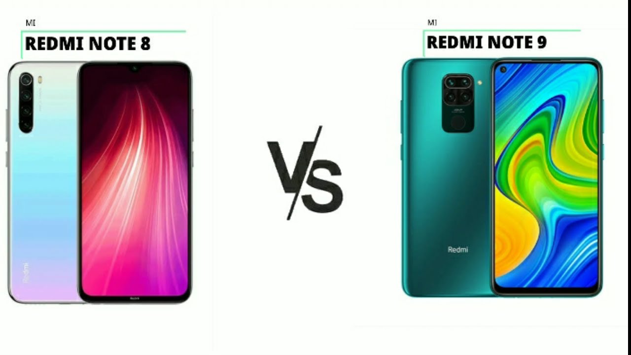 REDMI NOTE 8 VS REDMI NOTE 9 Full HD 1080p - YouTube