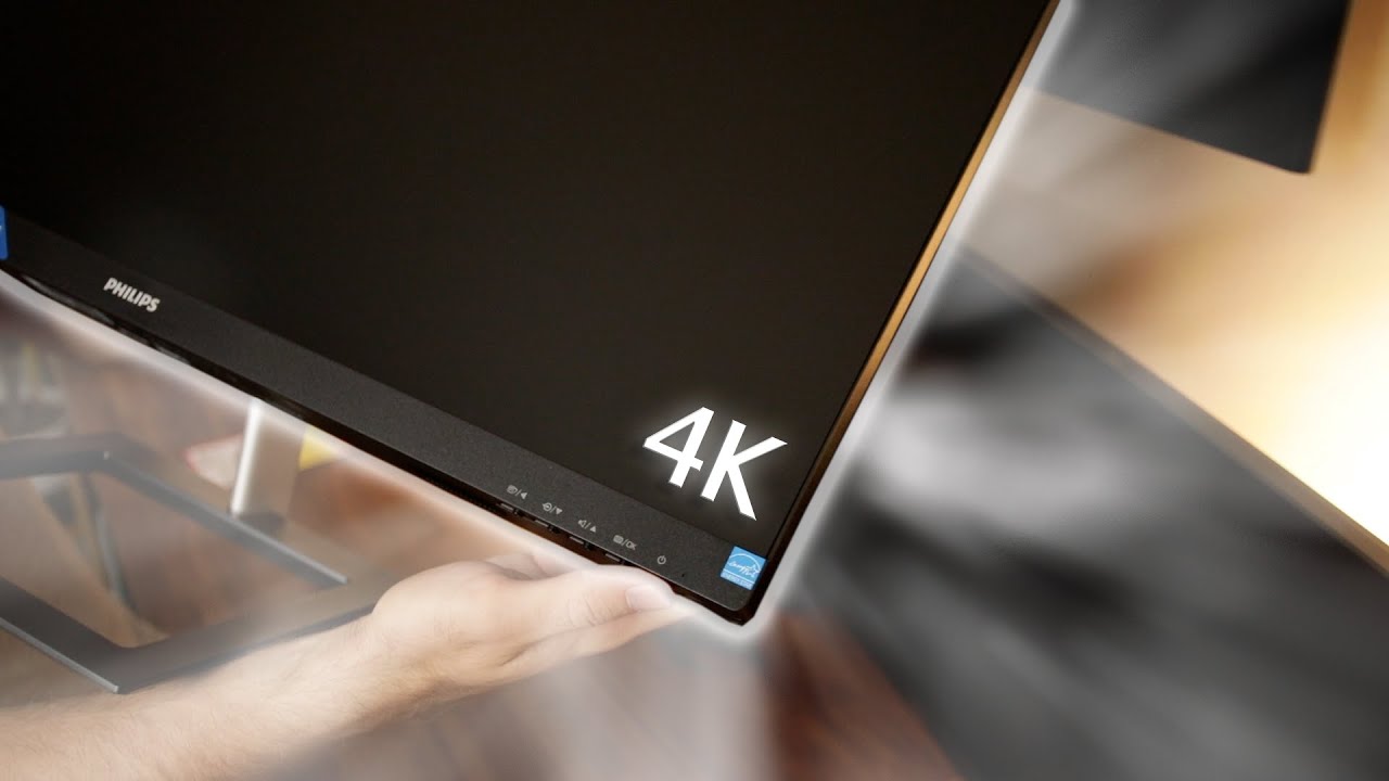 PHILIPS MAKES 4K MONITORS?! Phillips 4K Monitor Unboxing/First ...