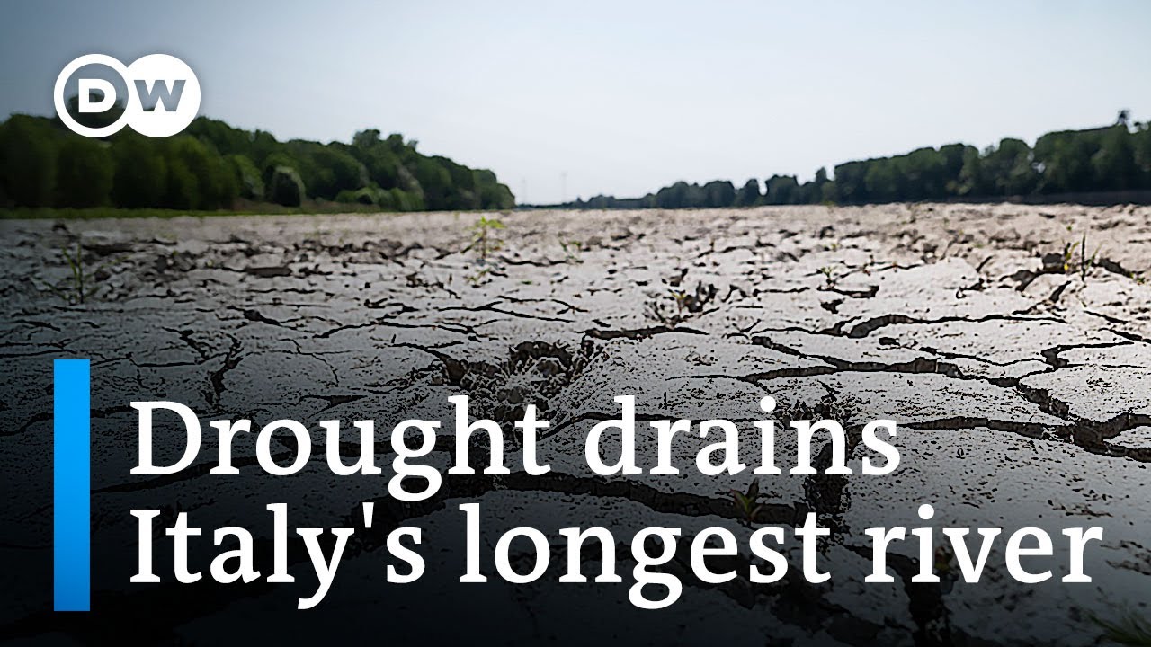 Historic drought is threatening Italy’s water supply | DW News - YouTube