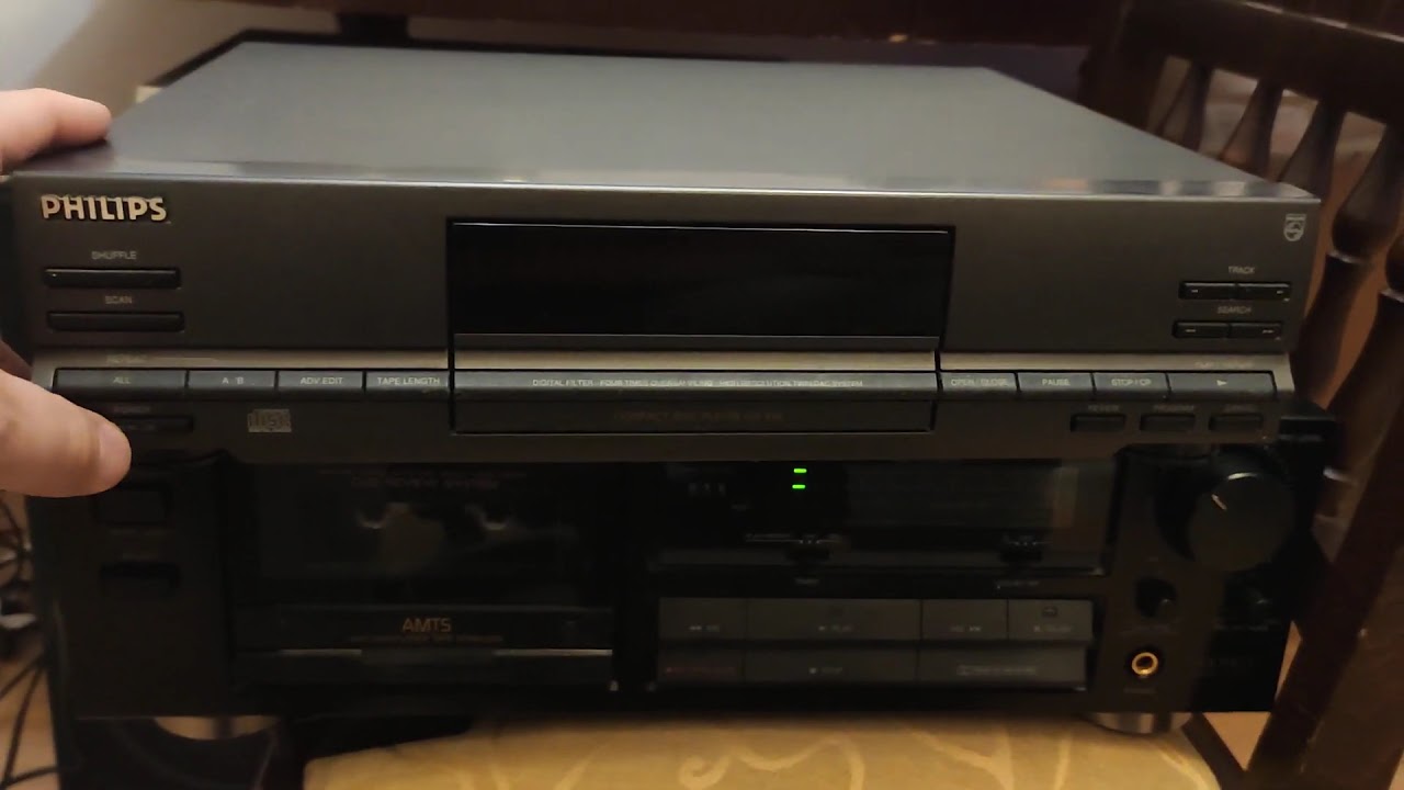 Philips CD 320 test. - YouTube