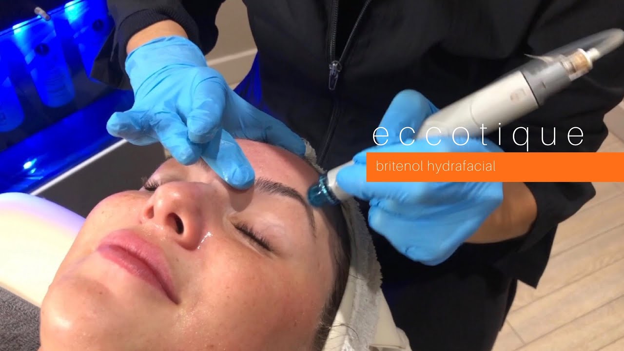 HydraFacial with Britenol BEHIND THE SCENES - YouTube