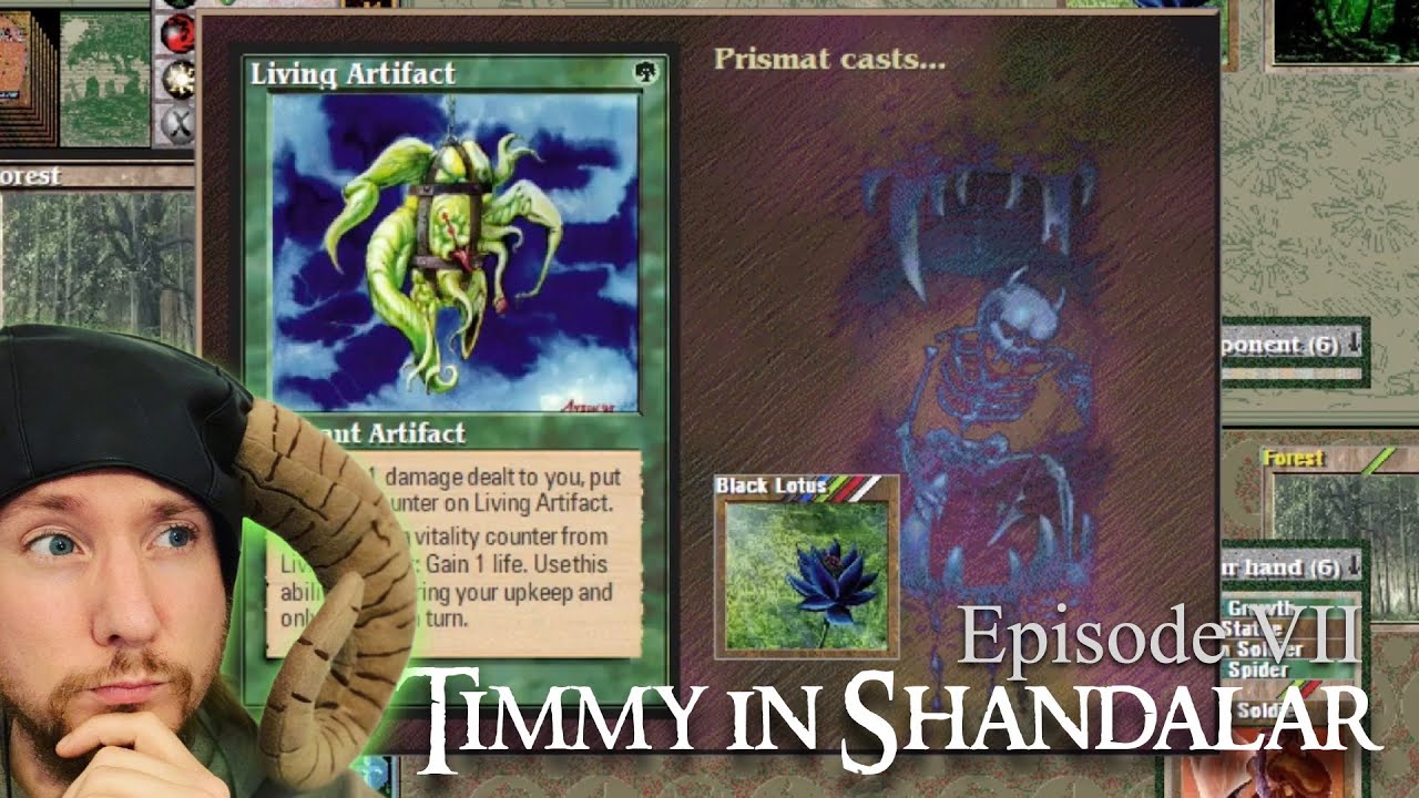 Chapter 7: Living Artifact Black Lotus Go | Magic The Gathering in ...