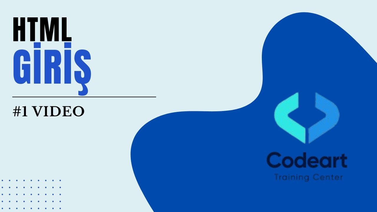 1-HTML Giris - YouTube