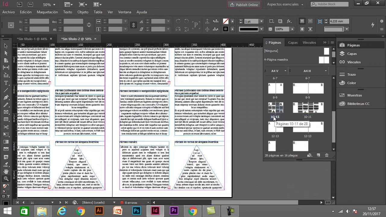 Indesign - Panel Páginas - YouTube