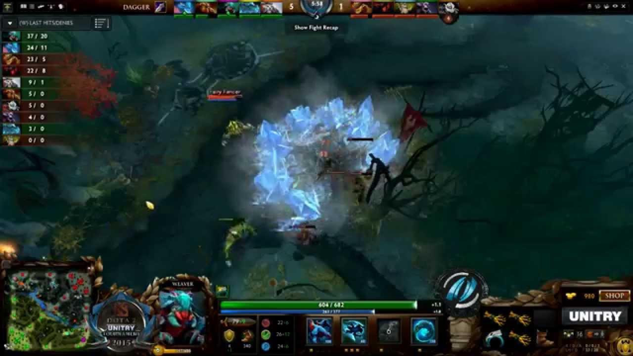 DotA 2 UNITRY Tournament June 2015 Round 2: Dagger vs Give Me Two Tango ...