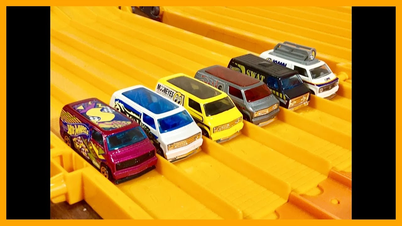 RACE: VANS , Series 7, Race 1 - Hot Wheels - YouTube