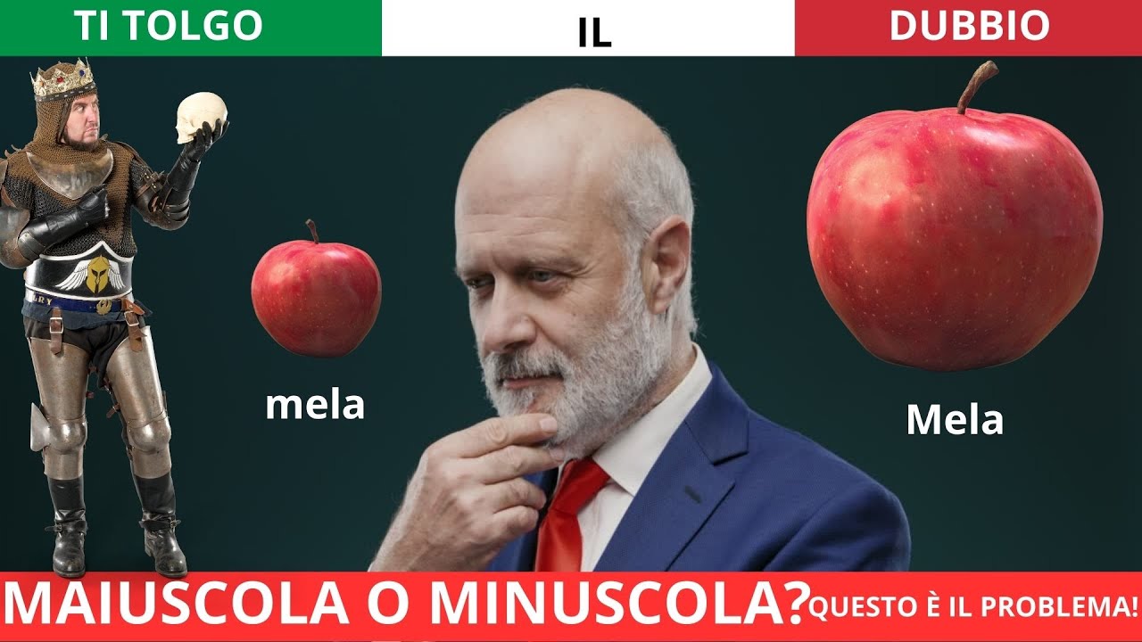Maiuscole e Minuscole - How to use uppercase and lowercase letters in ...