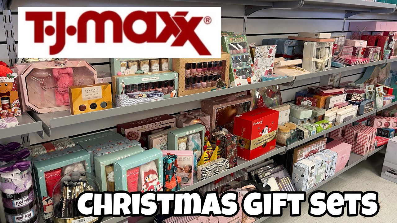 TJ MAXX CHRISTMAS GIFT SETS 2021 | VLOGMAS DAY 15 - YouTube