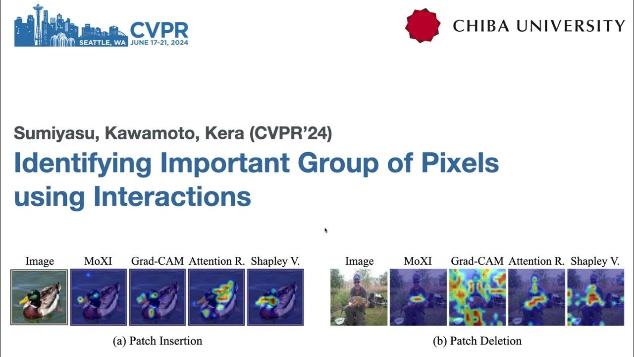 【CVPR2024】Identifying Important Group of Pixels using Interactions - YouTube