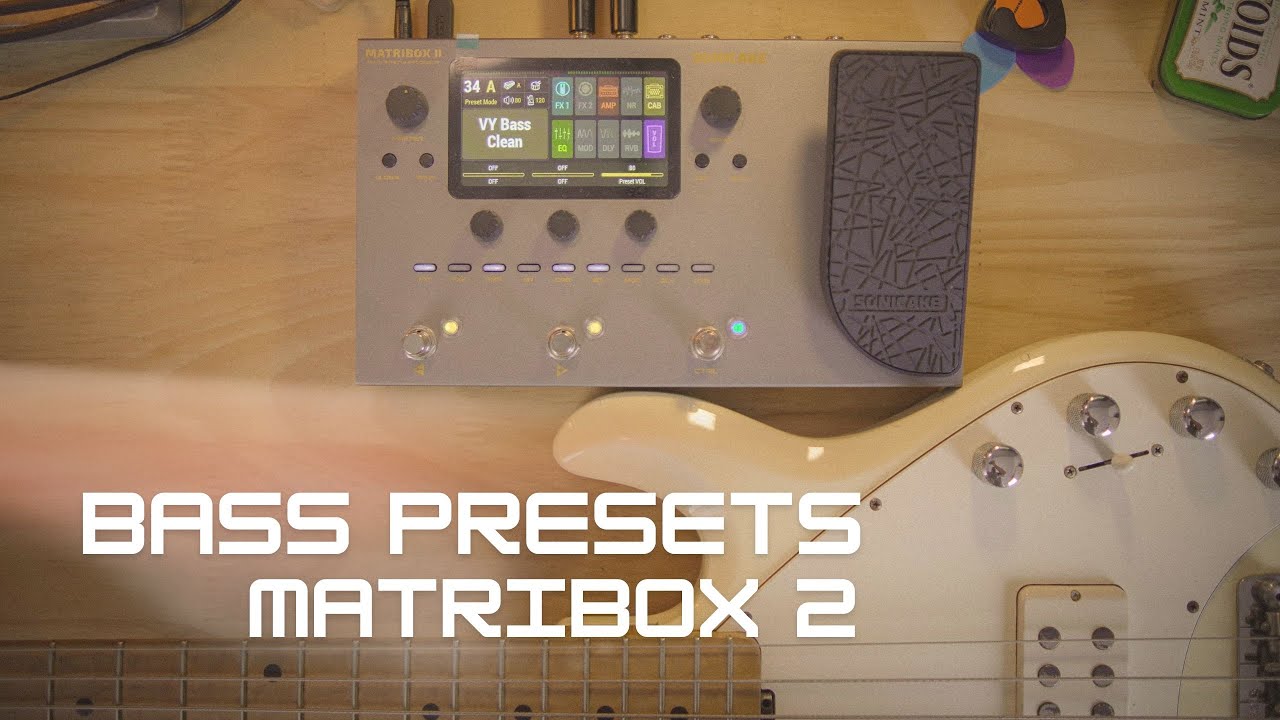 Bass Presets - MATRIBOX 2 | Drive, Sub Octave, Synth Bass, Chorus - YouTube