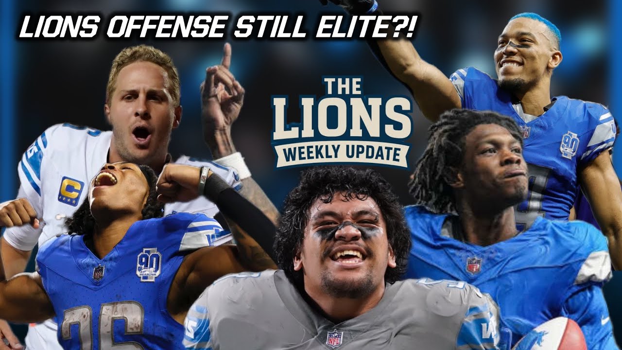 DETROIT LIONS VS EVERYBODY?! | The Lions Weekly Update with Terry ...