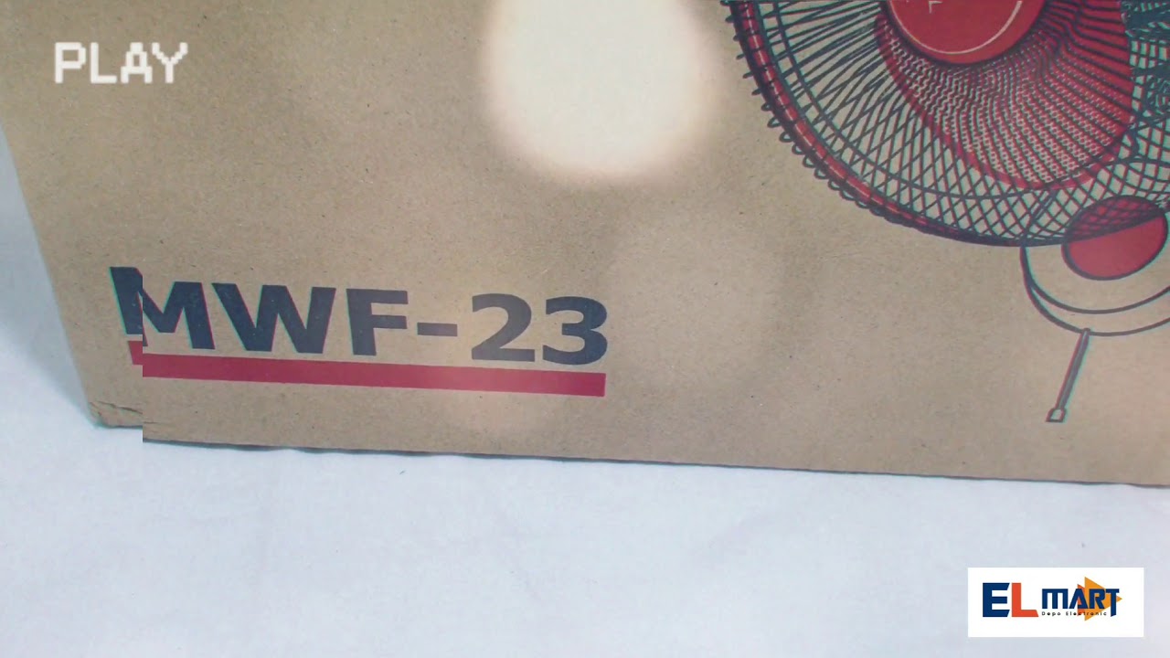 Maspion wall Fan 9 inch MWF-23 / wall fan maspion 9" MWF23 - YouTube