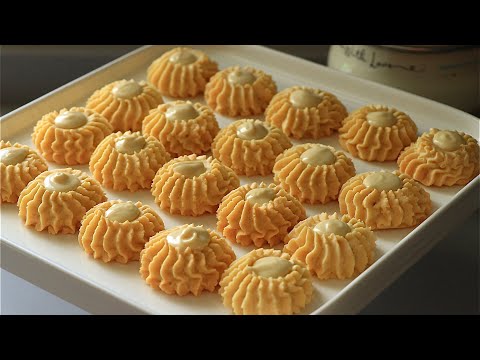 Bu Kurabiyeyi HAZIR ZANNEDECEKLER😍 Asla Yayılma Dağılma YOK❗️ Sıkma Pastane Kurabiyesi Tarifi👌🏻