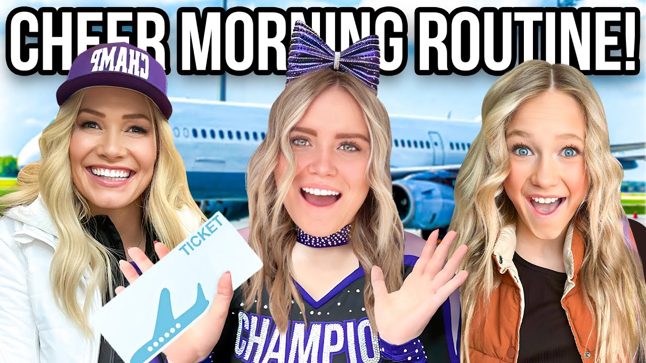 CHEER MORNiNG ROUTiNE!! 📣 - YouTube
