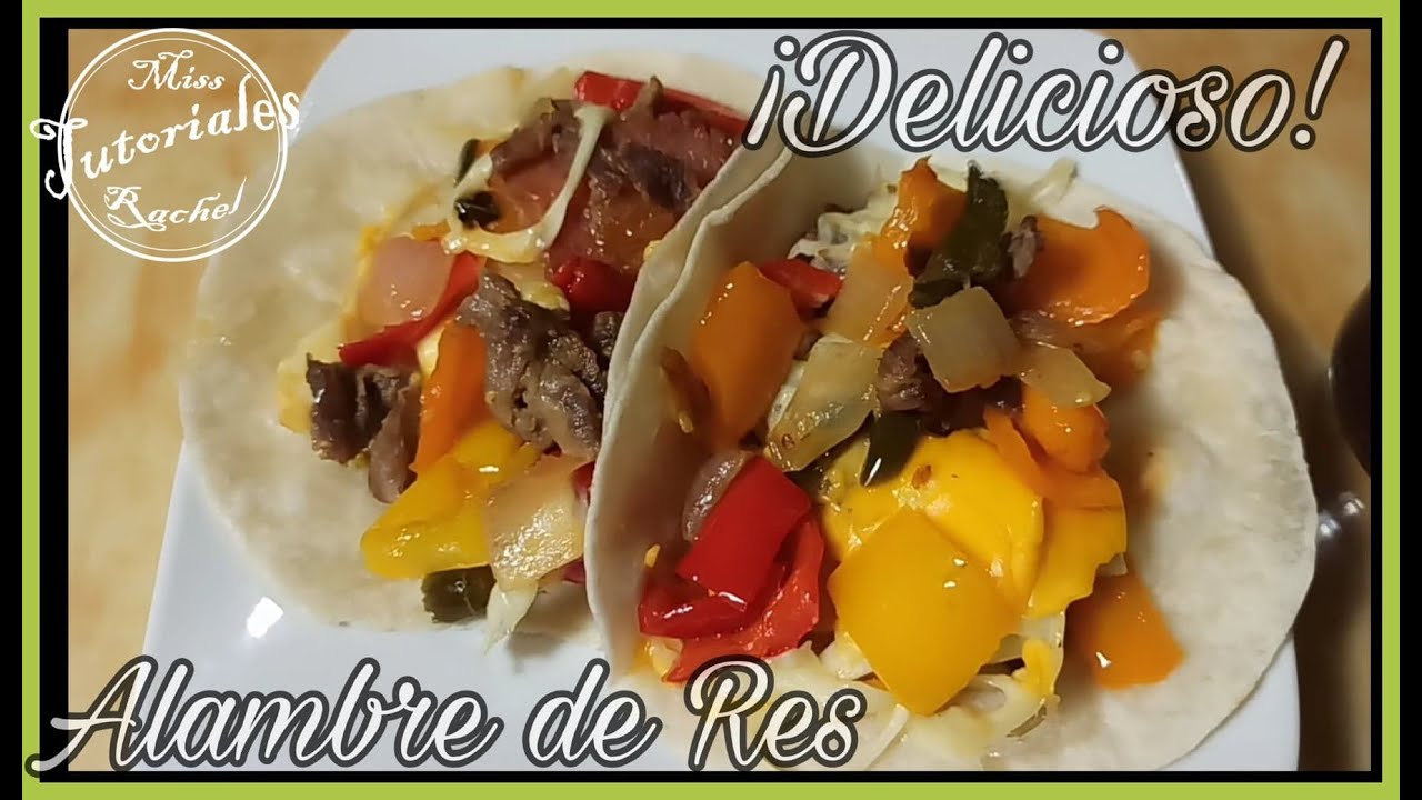 ALAMBRE DE RES, TIENES QUE HACER ESTA RECETA DELICIOSA, FÁCIL Y RÁPIDA ...