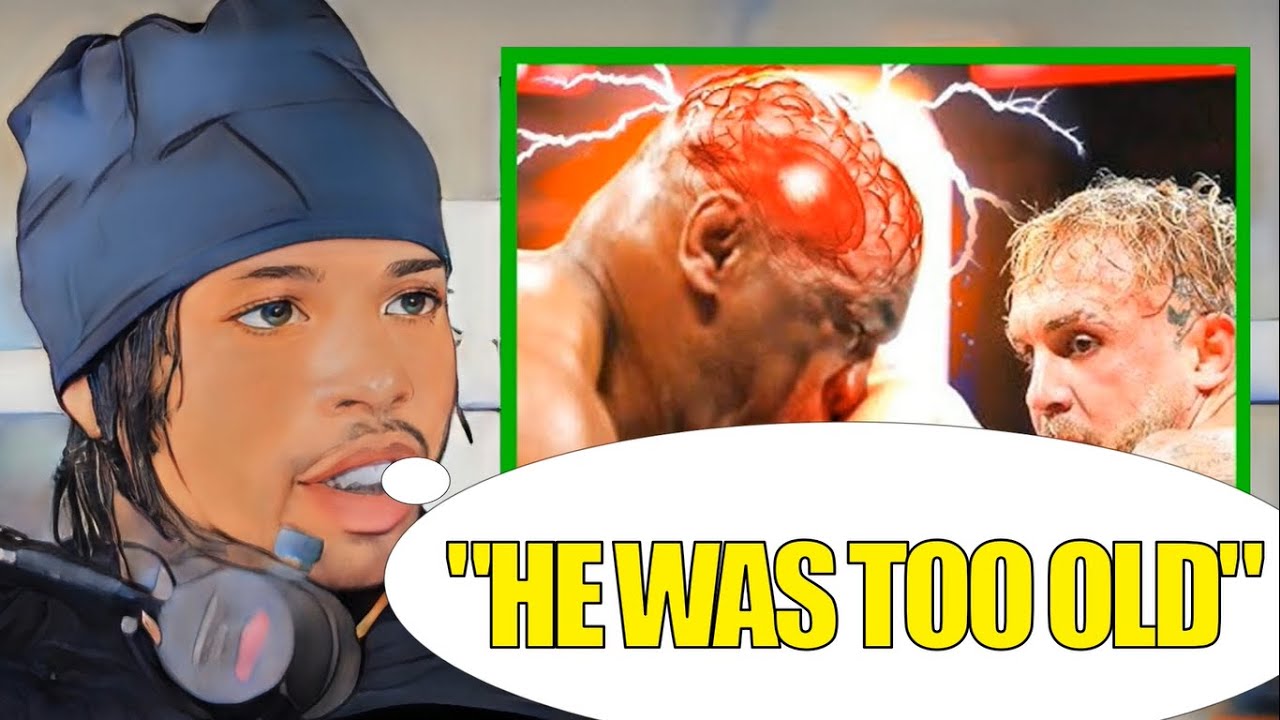 Gervonta Davis Says Mike Tyson's Brain Was Serious Damaged In The Paul ...