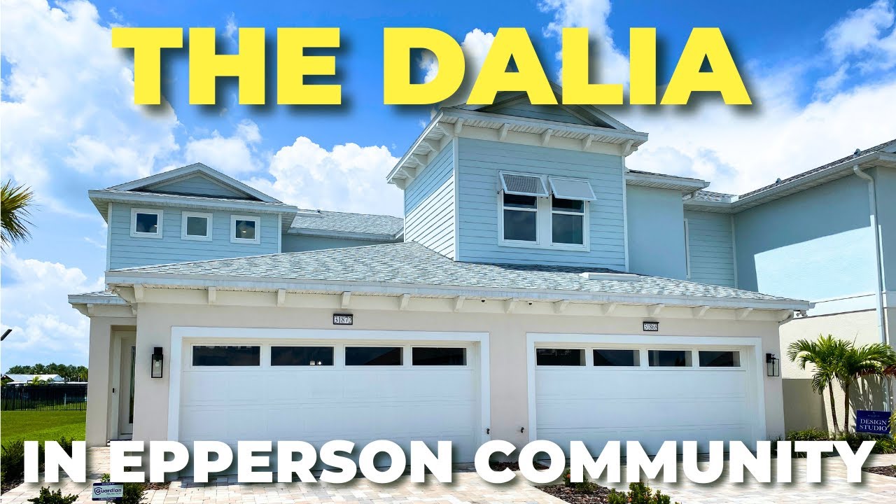 Inside This Epperson Lagoon Front Home in Wesley Chapel, Florida - YouTube