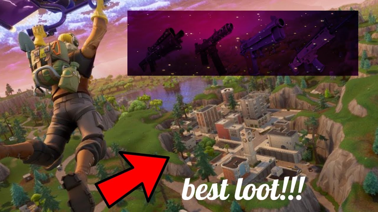 BEST LOOT SPOT IN FORTNIGHT!!! - YouTube