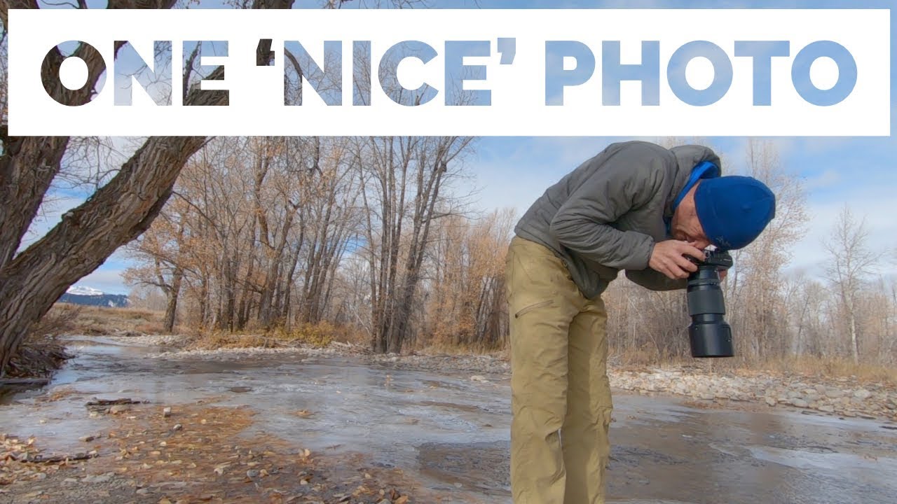 Can I Make One Nice Photo? - Landscape Photography in the Tetons - YouTube