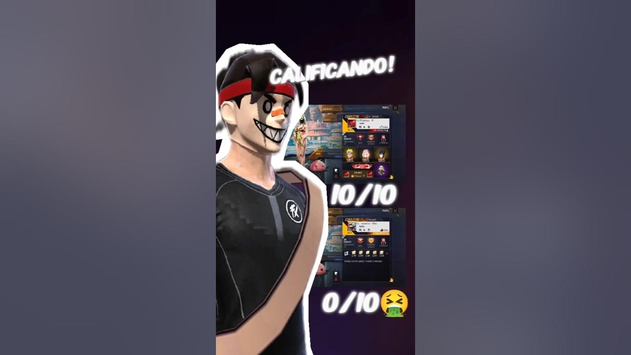 Calificando perfiles de creadores de contenido parte 1 #freefire #parati #shorts #calificando # ...