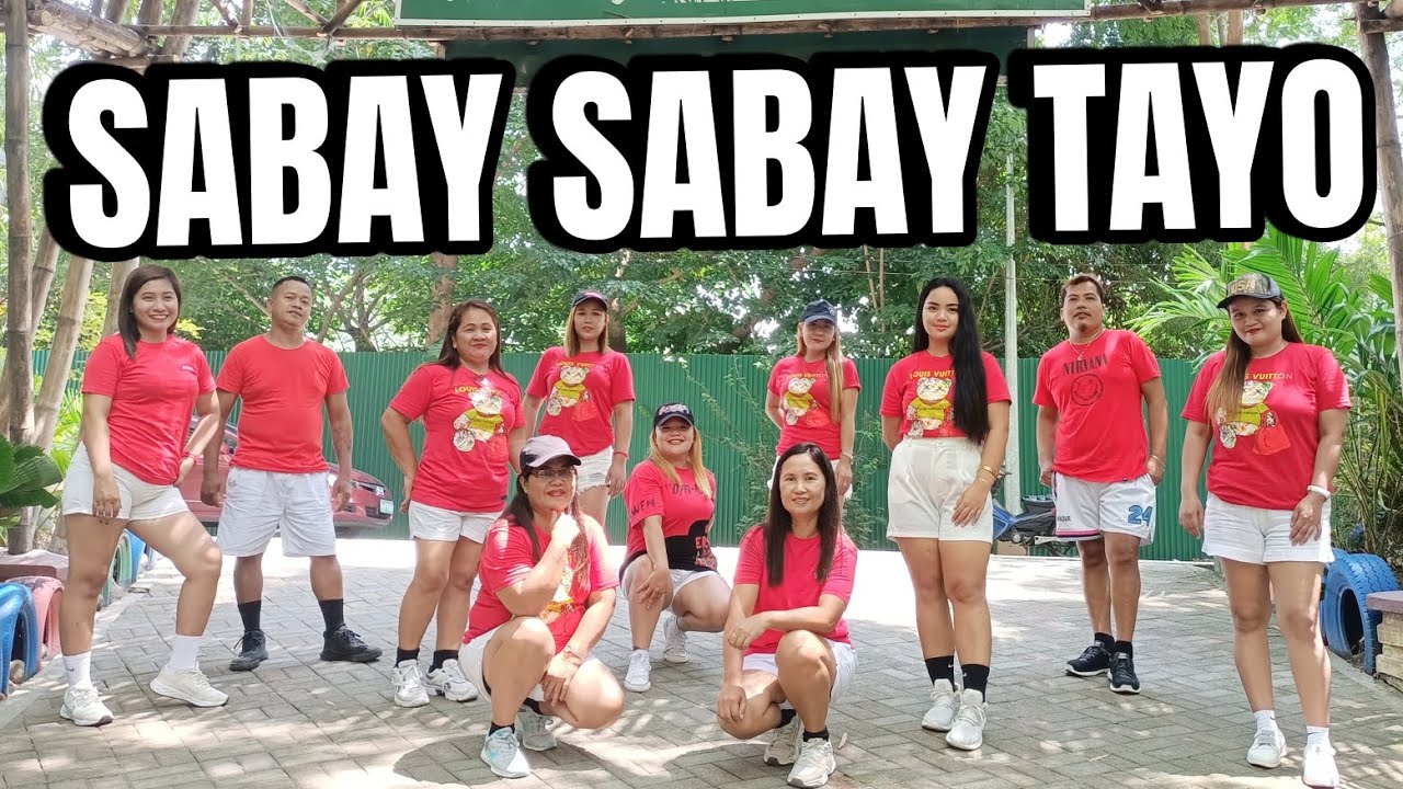 SABAY SABAY TAYO | DJ SNIPER REMIX | TIKTOK VIRAL | DANCE WORKOUT | SR ...