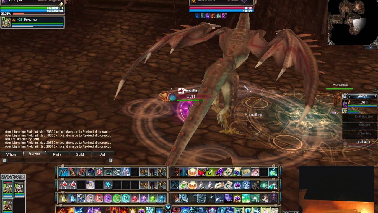 Rappelz 9 3 Corruptor S4 PP + Revived Speedrun - YouTube