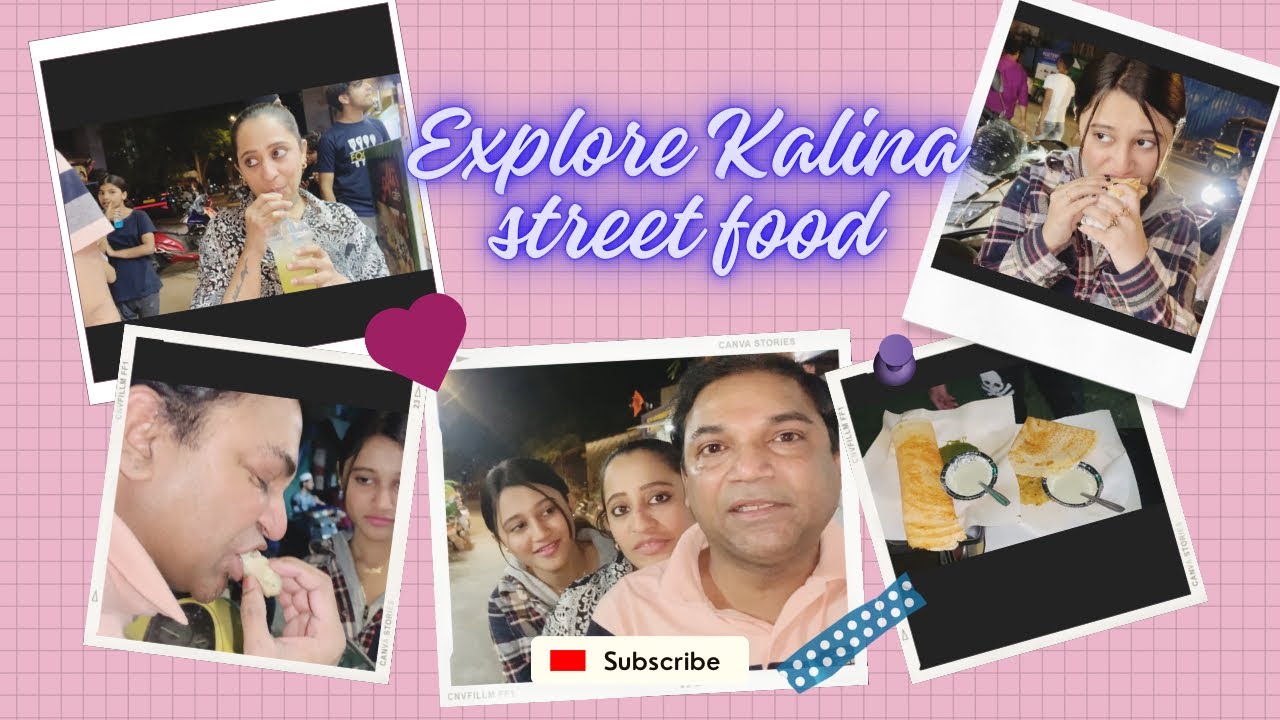 Explore Kalina street food 😋🌯🥟/ 24 feb se Kalina mein Mela 🎡🎢start hua ...