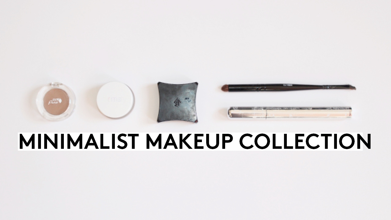 MINIMALIST MAKEUP COLLECTION | 5 ITEMS - YouTube