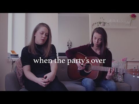 when the party's over (Billie Eilish cover) | Mari & Cecilia