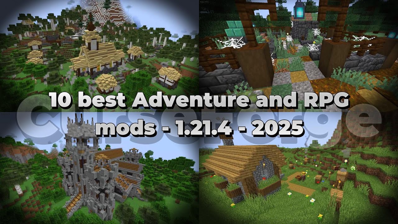 10 best Adventure mods for Minecraft 1.21.4 | According to Curseforge ...