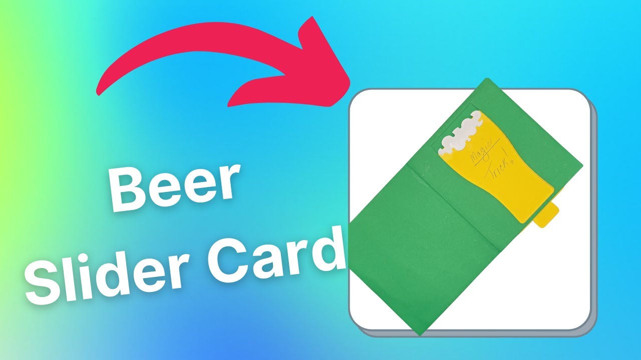 Cricut Craft with Me: Make A BEER Slider Card! - YouTube