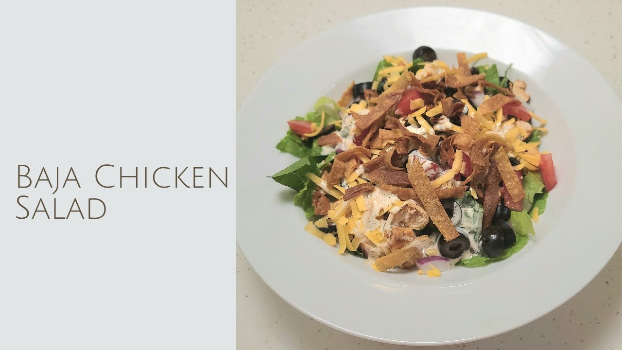 Delicious and Fresh Baja Chicken Salad Recipe: A Burst of Flavors in ...