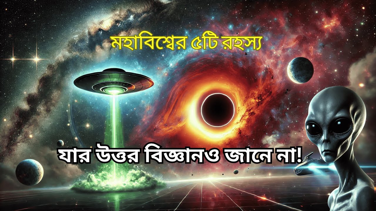 মহাবিশ্বের ৫টি অজানা রহস্য, যা আপনাকে কেউ জানাবে না! Universe Mysteries ...