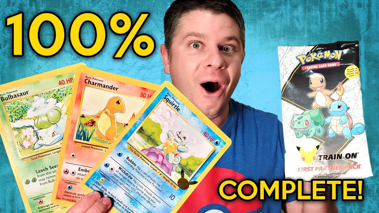 First Partner Pack - Kanto Opening | Squirtle, Charmander and Bulbasaur ...