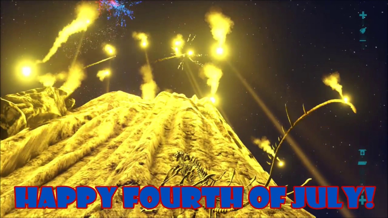 Volcano 4th of July Fireworks Show Clip - YouTube